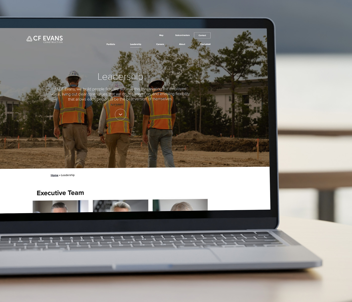 Beam & Hinge and CF Evans Win Web Excellence Award - Beam & Hinge